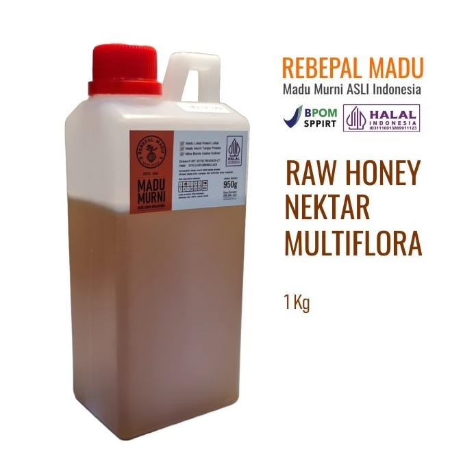 Jual New Madu Murni Asli Nektar Multiflora Super - 1kg | Shopee Indonesia