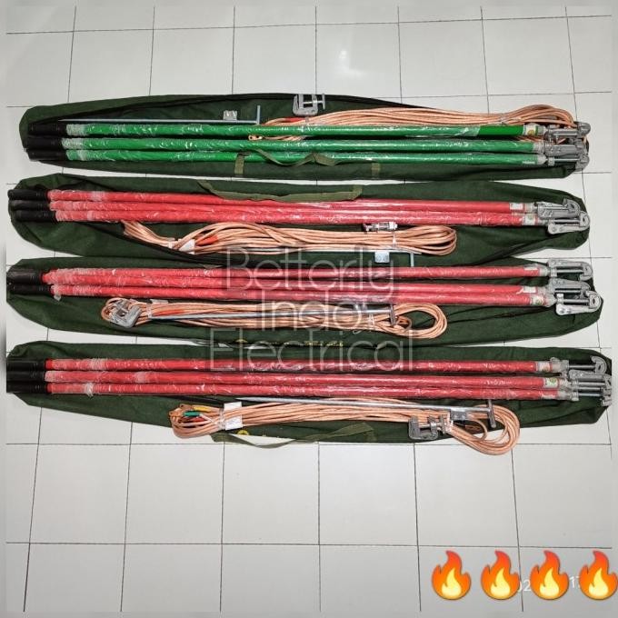 Jual Produk Baru!! Grounding Set 20 Kv Pln Grounding Stick 24Kv - 35 Kv ...