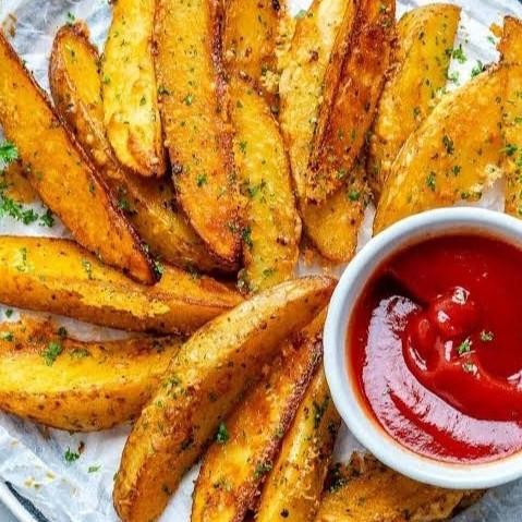 Jual Wedges Potato Frozen Food French Fries Wedges Makanan Beku Kentang ...