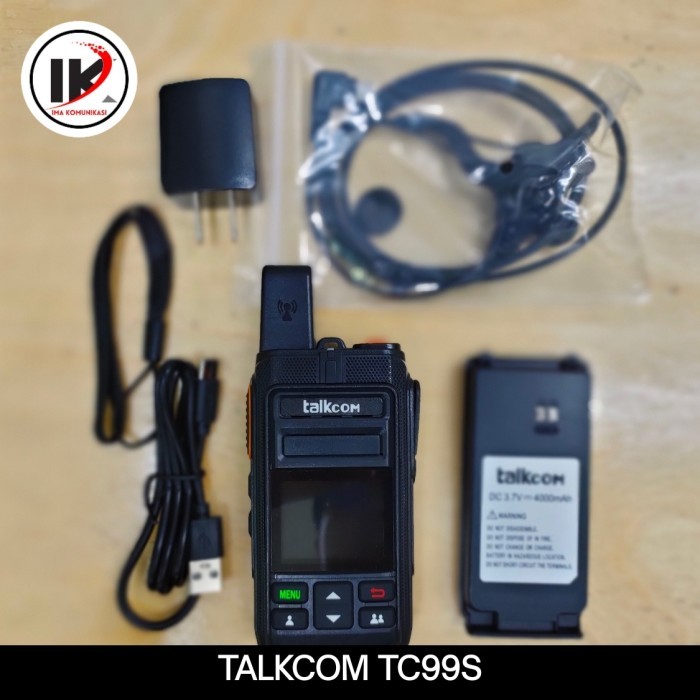 Jual HT POC TALKCOM TC99S MULTIBAND SUPPORT POC GLOBAL WALKIEFLEET DAN ...