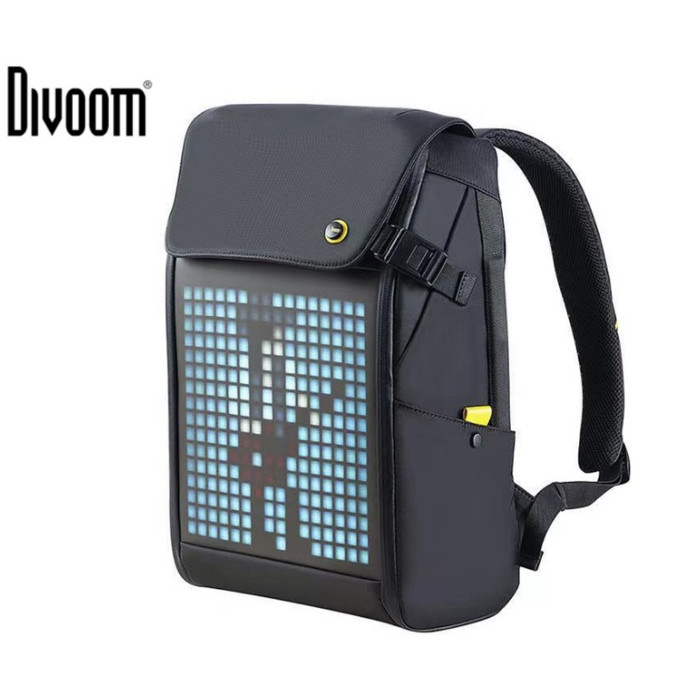 Jual Divoom M Backpack Pixel Art Diy Smart Bag Tas Rgb Led Screen Pixoo ...