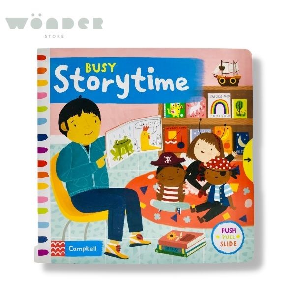 Jual Campbell - Push Pull Slide: Busy Storytime | Shopee Indonesia