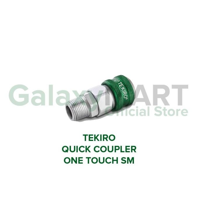 Jual Produk Baru!! Tekiro Quick Coupler One Touch / Konektor Kompressor 20 / 30 / 40 SM | Shopee ...
