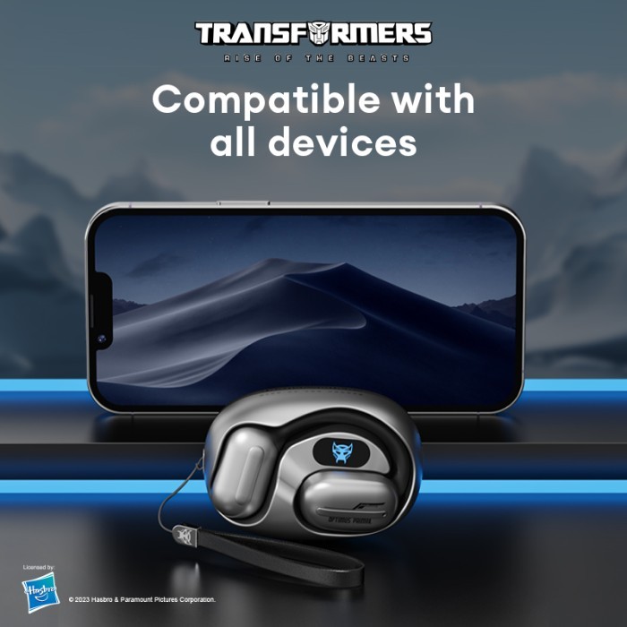 Jual Transformers T20 Tws Bluetooth Earphone V5.4 Bone Conduction ...