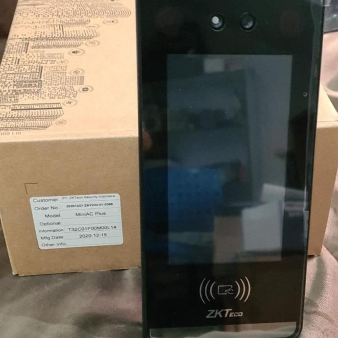 Jual Promo Mesin Absensi Wajah ZKTeco Mini AC Plus Access Control ...