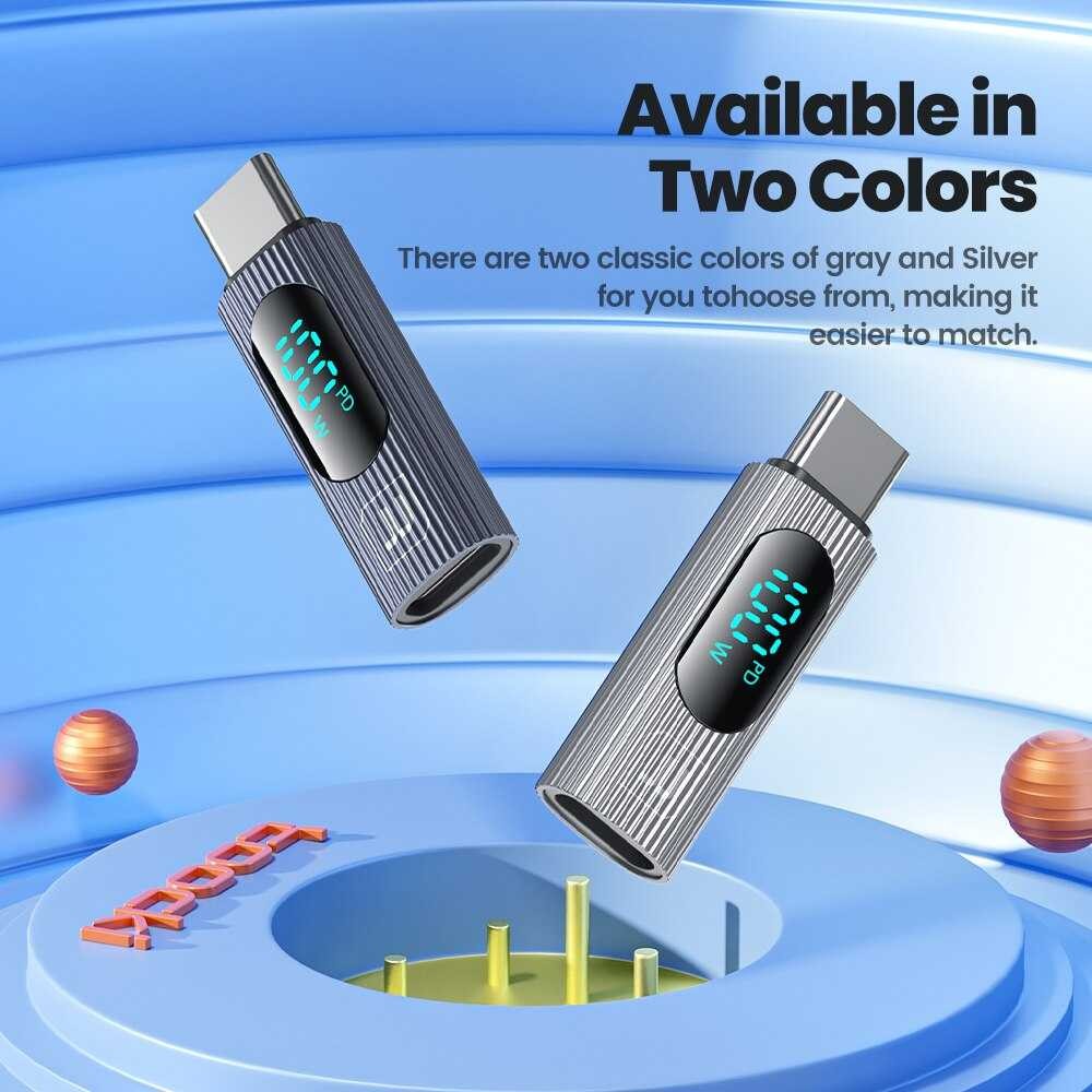 Jual Toocki Otg Type C Female To Male Adapter Converter 100W With ...