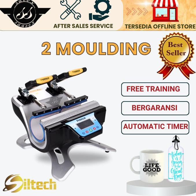 Jual MESIN PRESS MUG FREESUB 2 MOULDING / DOUBLE TWIN / 2 IN 1 / 2IN1 ...