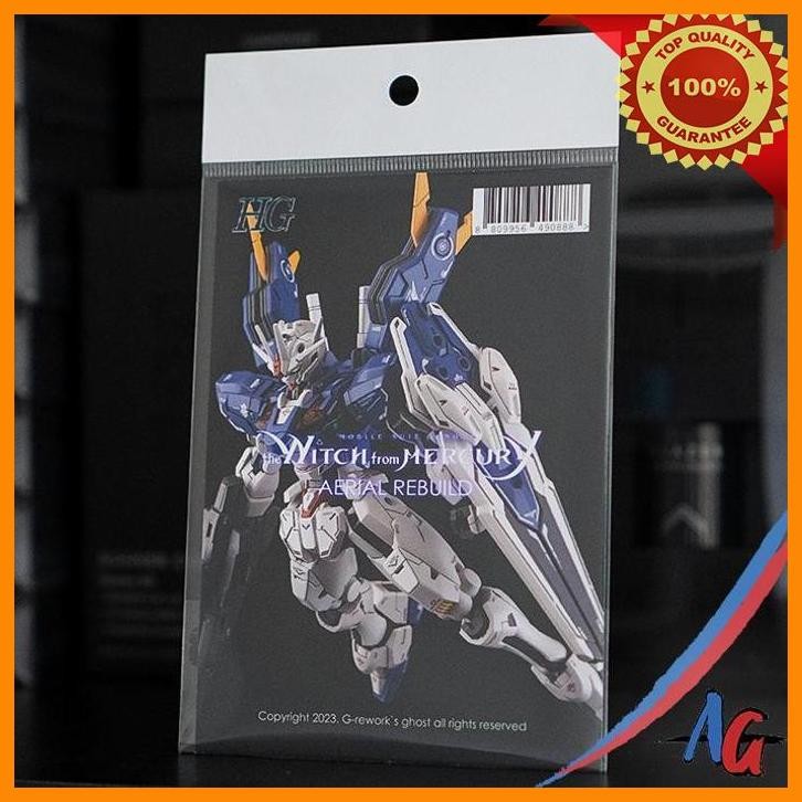 Jual (AMAZ) G-REWORK HG GUNDAM AERIAL REBUILD WATER DECAL STICKER ...