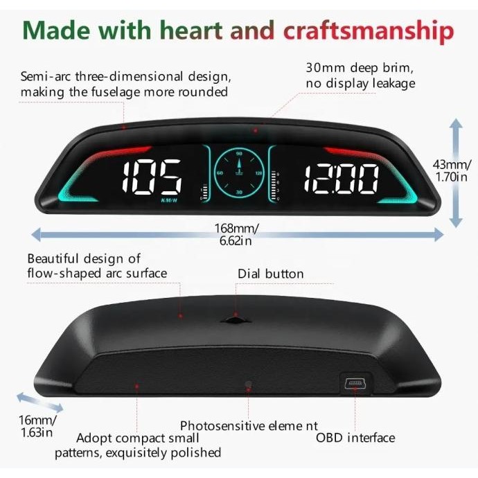 Jual Universal Obd2 Digital Display Monitor Car Bagus | Shopee Indonesia