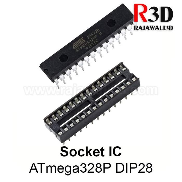 Jual Socket IC ATMEGA328P-PU ATMEGA328 Micro Controller DIP28 | Shopee Indonesia