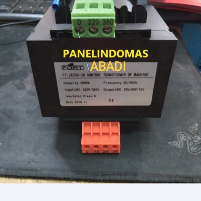 Jual Trafo Step Down Fort Ft-Jk300-220 300Va In 380V/220V Out 220V/110V ...