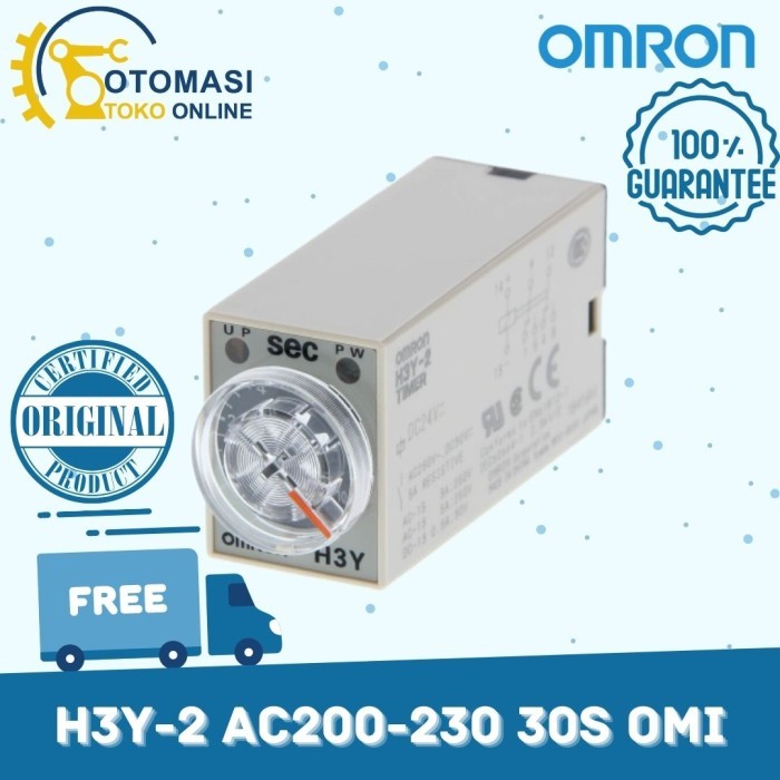Jual Omron Timer H3Y-2 Ac200-230 30S | Shopee Indonesia