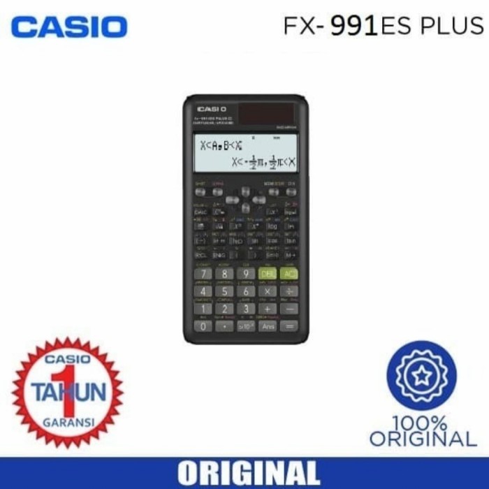 Jual CASIO FX 991 ES PLUS - KALKULATOR SCIENTIFIC / ILMIAH | Shopee ...
