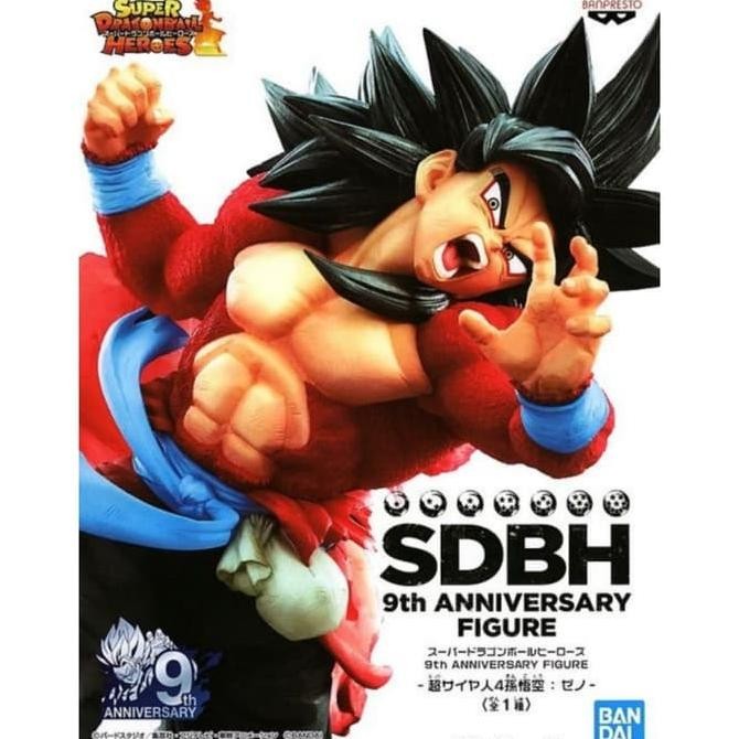 Jual SDBH 9th Anniversary Figure SS4 Son Goku Xeno | Shopee Indonesia