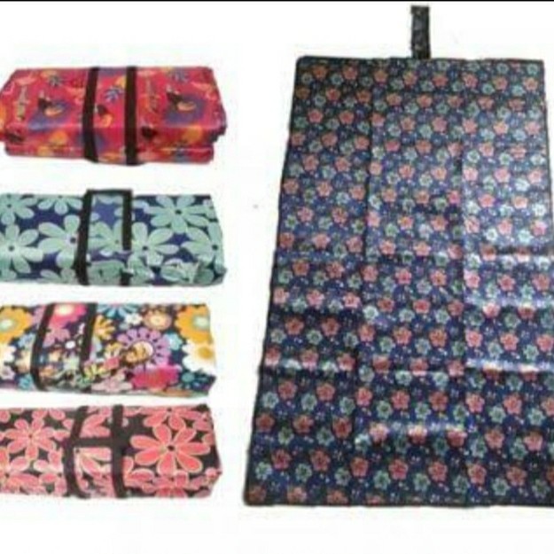 Jual Tikar Lipat Micro Satin Fiber Size 150Cm X 200Cm / Tikar Lipat ...