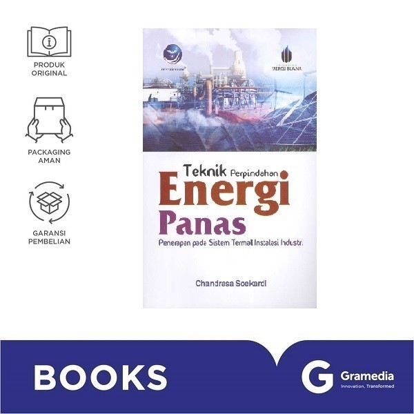 Jual TEKNIK PERPINDAHAN ENERGI PANAS, PENERAPAN PADA SISTEM TERMA ...