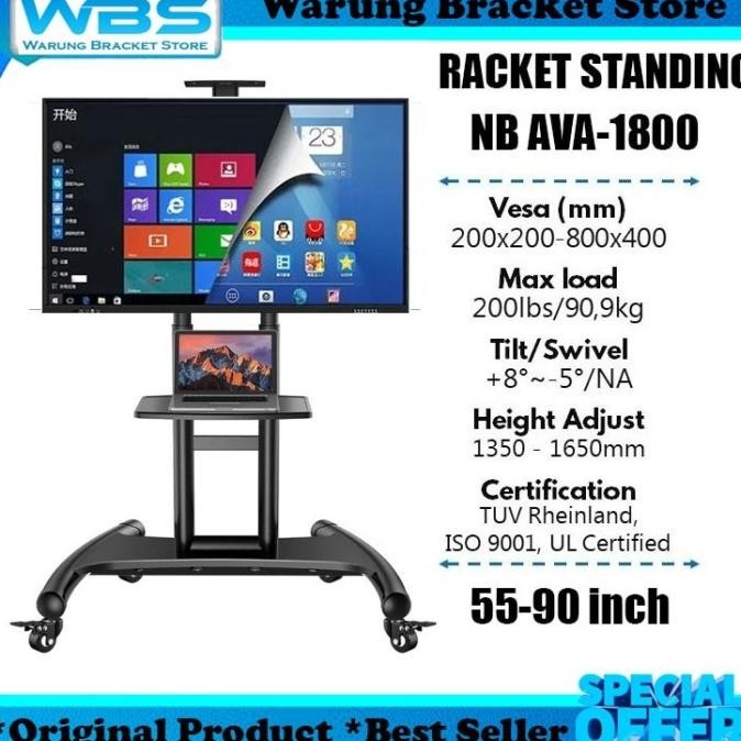 Jual NORTH BAYOU 55"-90" IN NB AVA1800-70-1P STANDING TV NB AVA 1800 LCD | Shopee Indonesia
