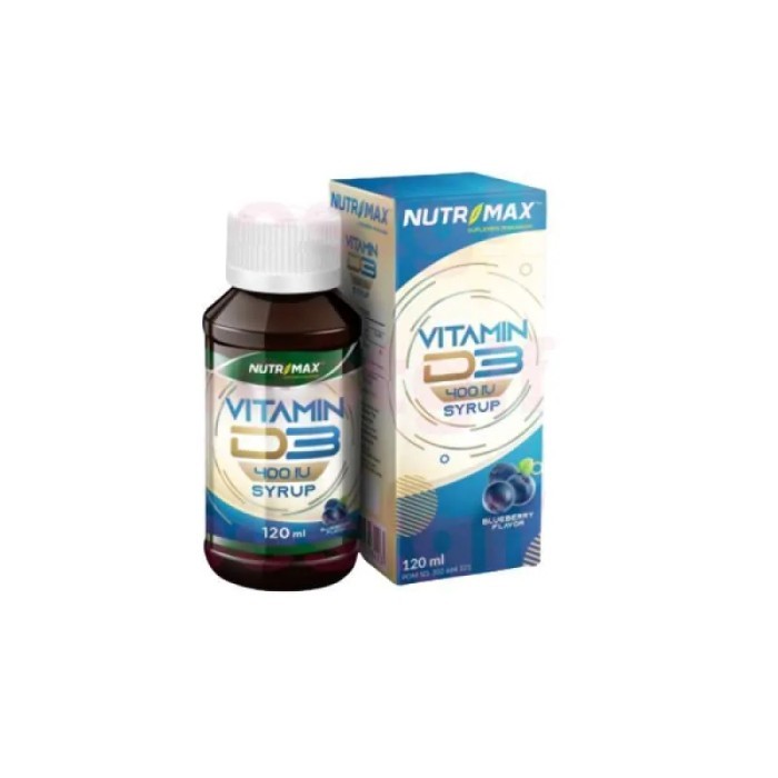 Jual NUTRIMAX VITAMIN D3 400 IU SIRUP 120 ML | Shopee Indonesia