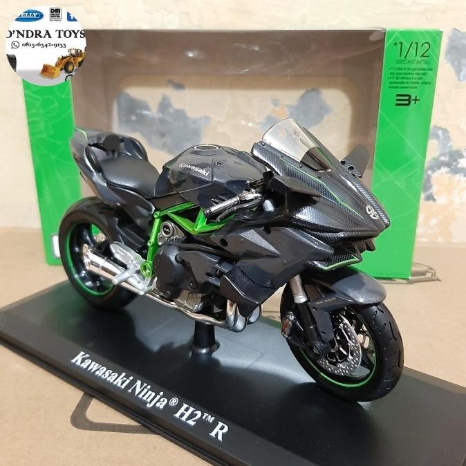 Jual termurah diecast maisto 1:12 kawasaki ninja h2r miniatur motor sport | Shopee Indonesia