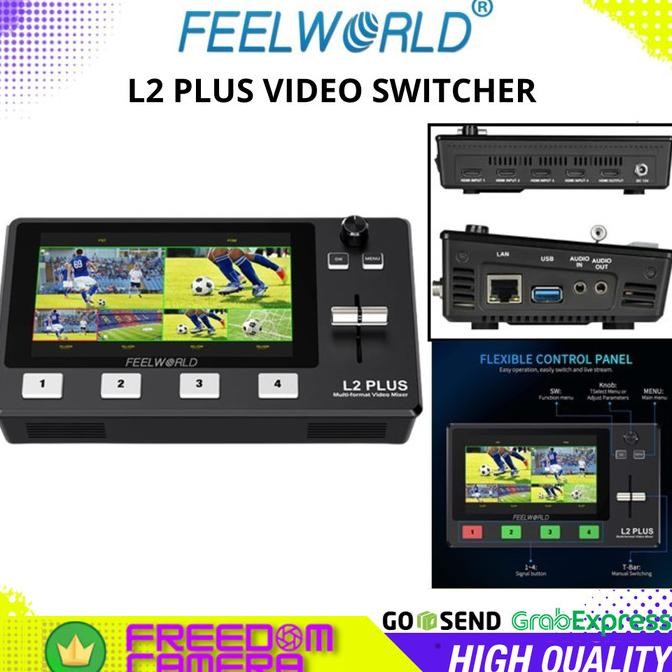 Jual Feelworld L2 Plus L2+ Multi Camera Video Mixer Switcher 55 ...