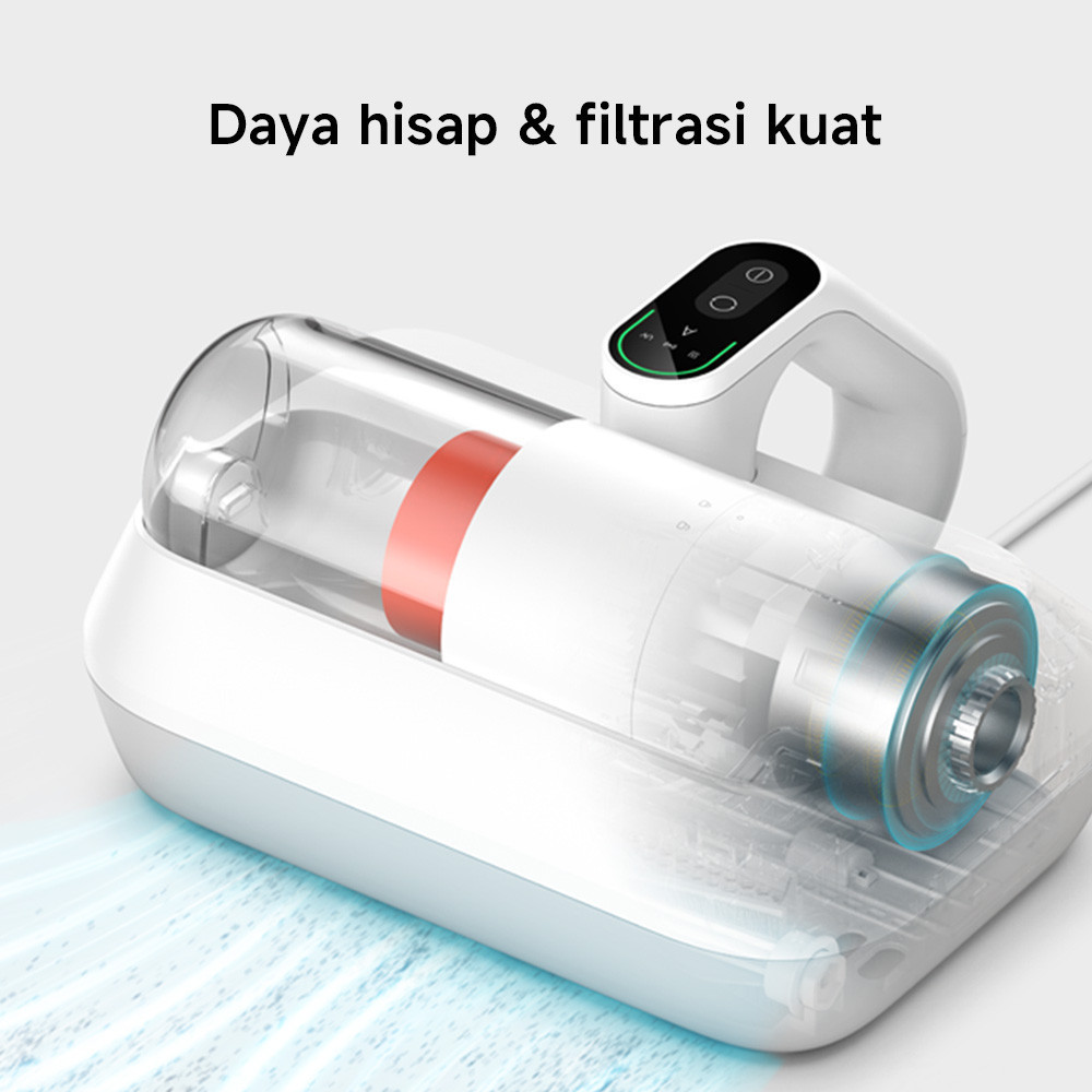 Jual Xiaomi Dust Mite Vacuum Cleaner Pro Daya isap cyclone 14 kPa Ring ...