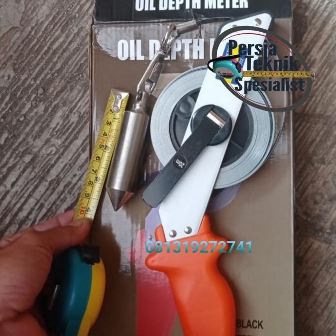 Jual Promo Meteran sounding tape (oil depth meter) 20 meter JY202 ...