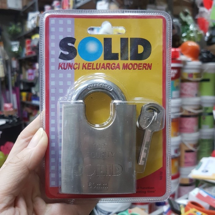 Jual Gembok Jaket Jacket Solid Baja 807 60Mm 60 Mm | Shopee Indonesia