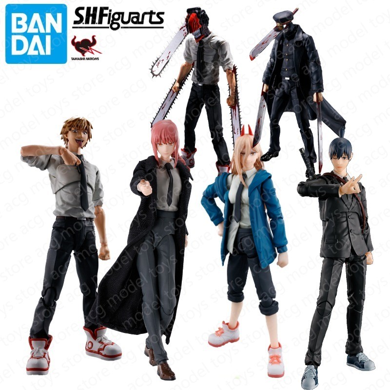 Jual TQS Original Bandai SHF Chainsaw Man Denji Pochita Power Samurai ...