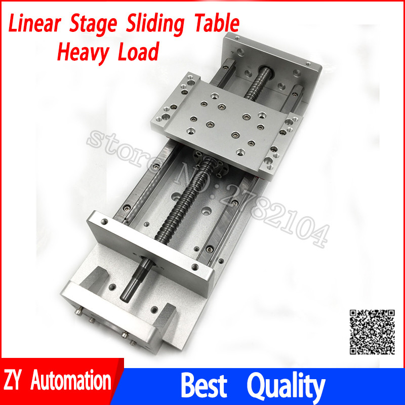 Jual HWG Heavy Load X Y Z Axis Sliding Table Cross Slide SFU1605 ...