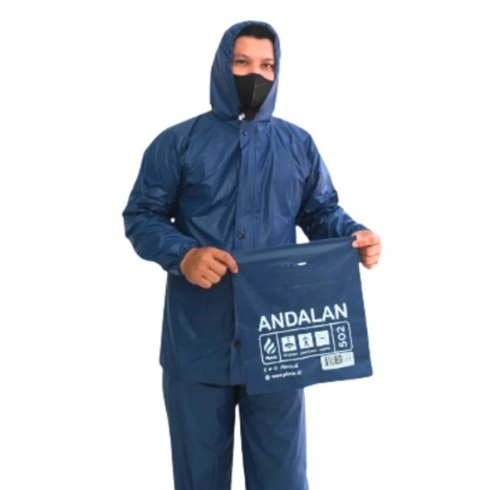 Jual New 100% Originalll Jas Hujan Jaket Celana Andalan 502 Plevia New ...
