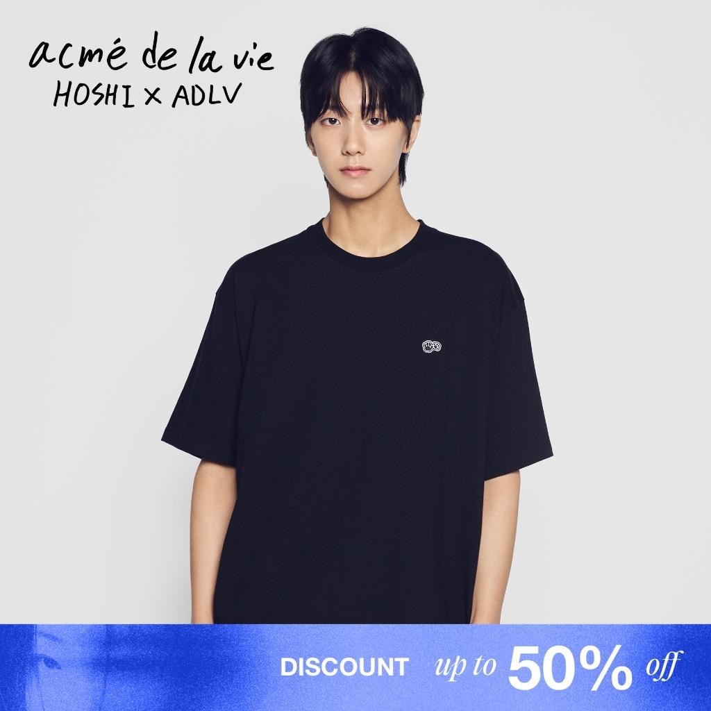 Jual [ADLV] Hoshi X Adlv Wappen Short Sleeve T-Shirt Black - Kaos ...