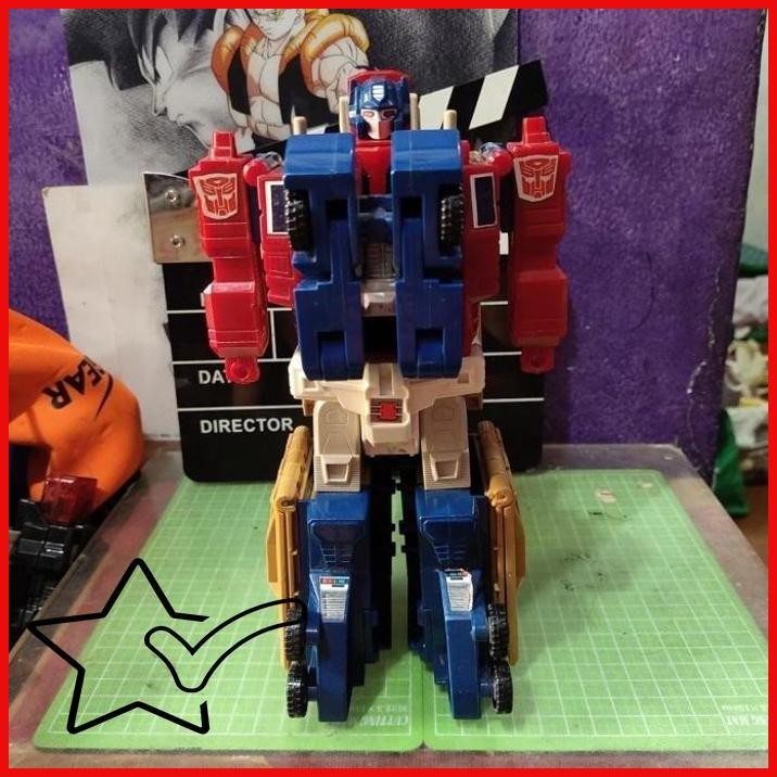 Jual [R28] TRANSFORMER G1 FORTRESS HEADMASTER OPTIMUS PRIME TAKARA 1987 ...