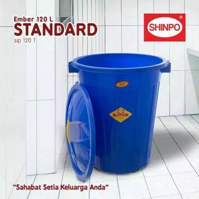Jual Ember Air - Ember Plastik Shinpo Besar 120 L - Ember Shinpo Uk.120 Lit | Shopee Indonesia