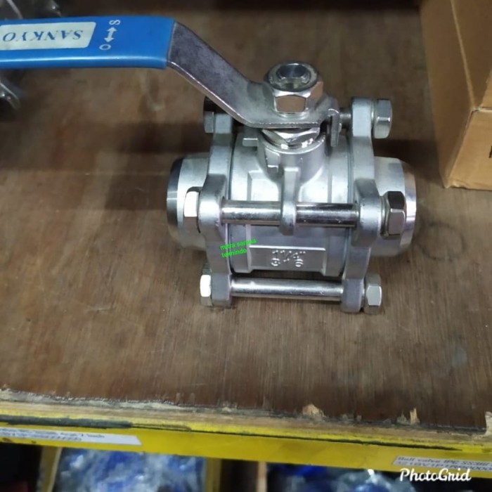 Jual Hemat Ball Valve Sankyo 3Pc Butt Weld(Bw) Las Ukuran 1"(Inchi) | Shopee Indonesia