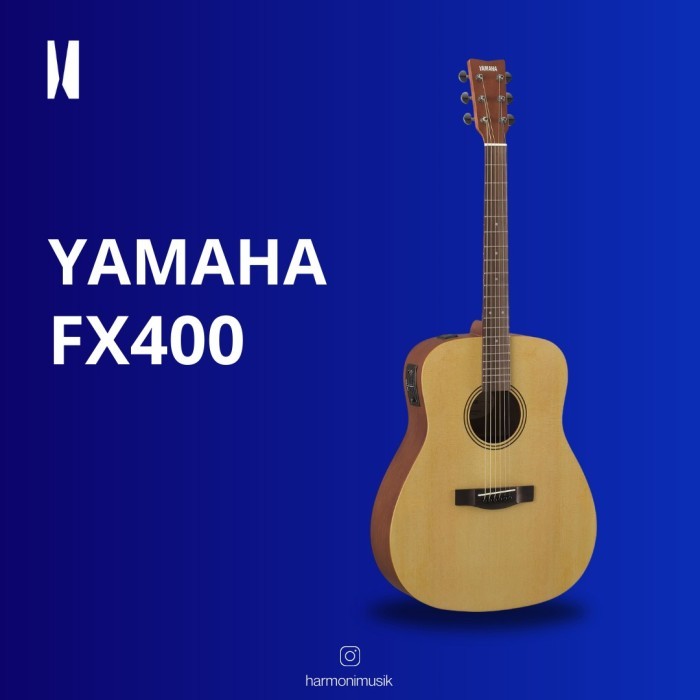 Jual Yamaha FX-400 FX400 Gitar Akustik Elektrik Original | Shopee Indonesia
