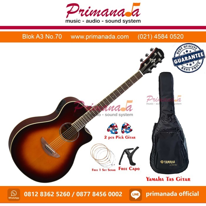 Jual Gitar Akustik Yamaha APX600 APX 600 OVS Guitar Acoustic | Shopee Indonesia