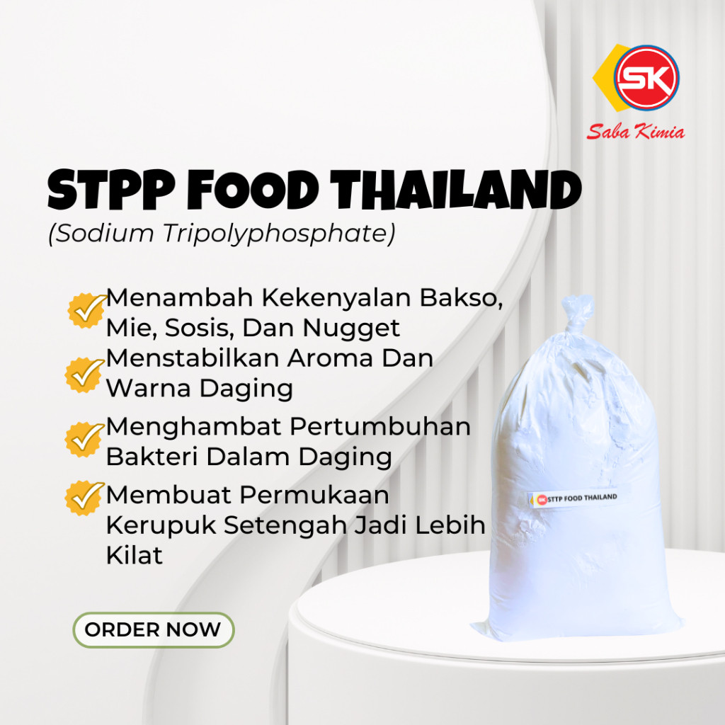 Jual STPP Food Thailand/ Sodium Tripolyphosphate / Pengenyal bakso mie ...
