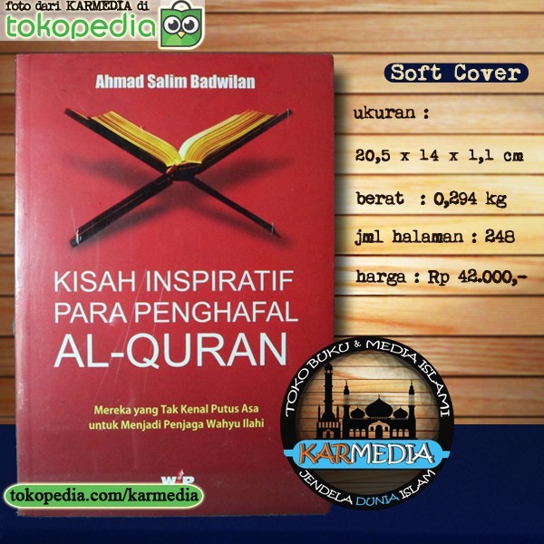 Jual Kisah Inspiratif Para Penghafal Al Quran AlQur'an WIP Karmedia | Shopee Indonesia