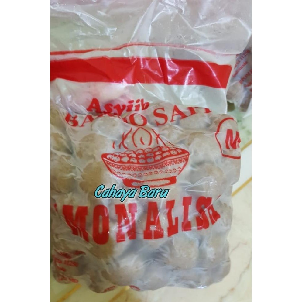 Jual New Bakso Sapi Halus Monalisa M Original Isi 100 Pcs | Shopee ...