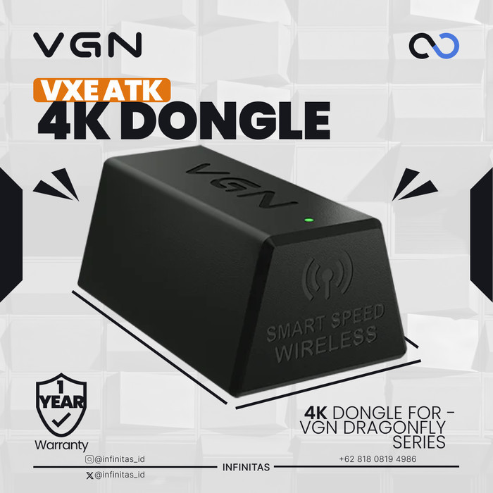 Jual HARGA DISC - VGN VXE ATK 4K Dongle Polling rate USB dongle | Shopee Indonesia