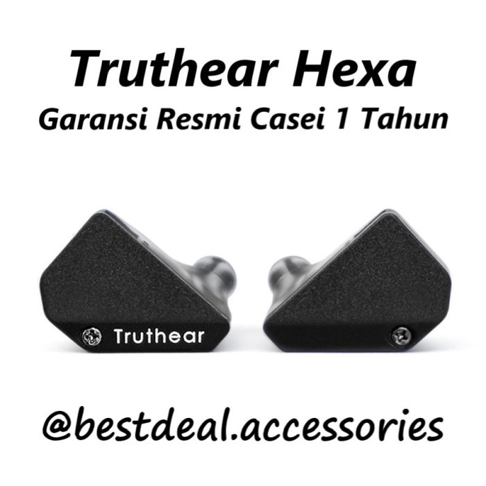 Jual Truthear Hexa 1Dd+3Ba Hybrid Drivers Hifi 2Pin In-Ear Iem Earphone | Shopee Indonesia