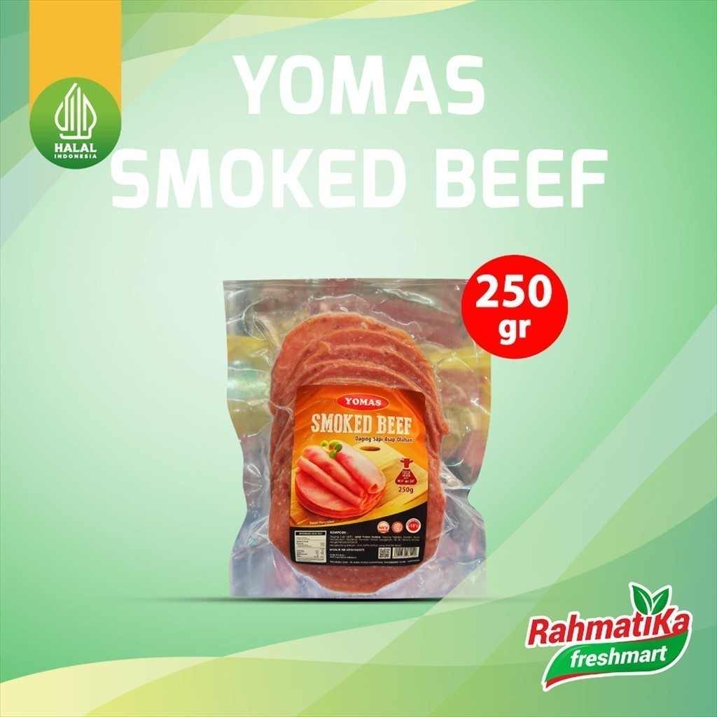 Jual Yomas Smoked Beef 250 gram | Shopee Indonesia