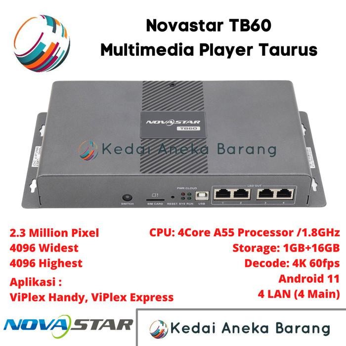 Jual Novastar Taurus TB60 TB8 Multimedia Player LED Videotron ...