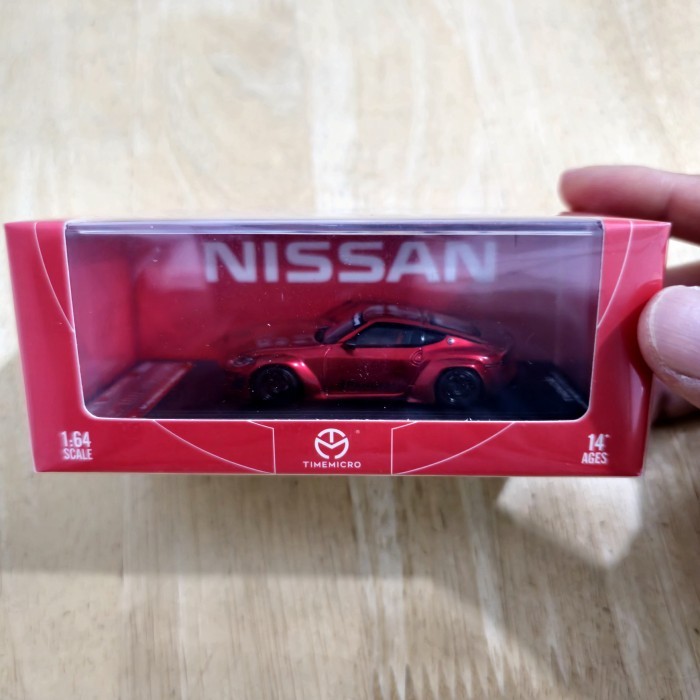 Jual TIMEMICRO NISSAN 400Z RED DIECAST KOLEKSI MOBIL MAINAN MINI SCALE ...