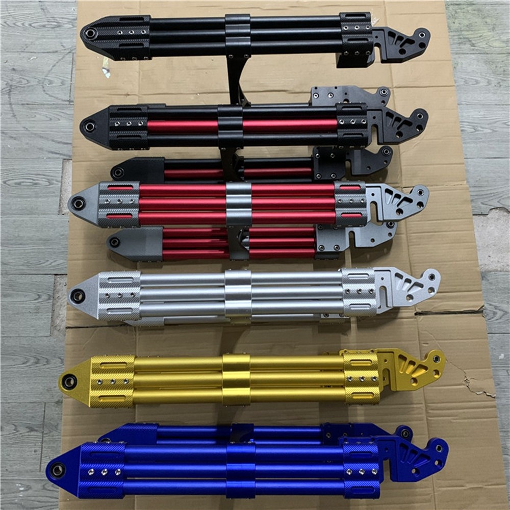 Jual BEAST Motorcycle Rear Swing Arm CNC New Adjustable 6-tube Flat ...