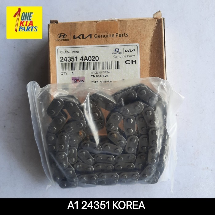 Jual timing chain rantai kateng Hyundai H1 Diesel A1 24351 4A020 Korea ...