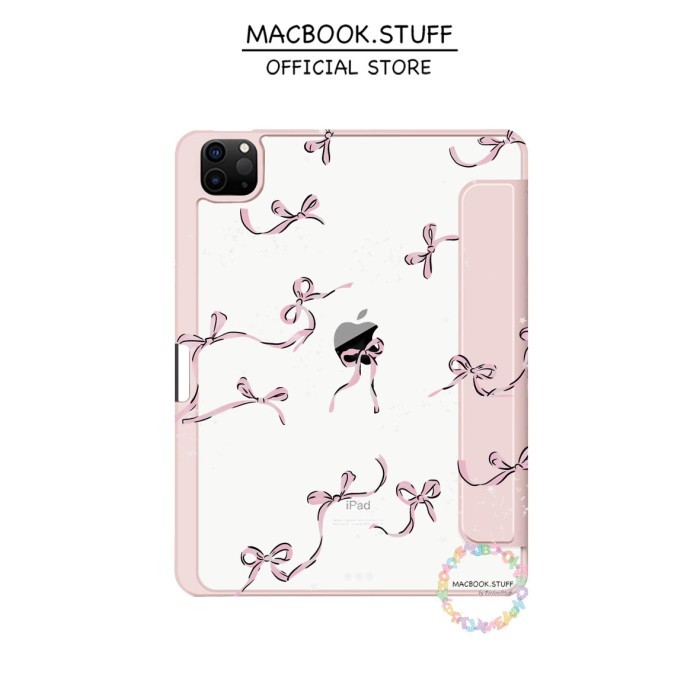 Jual HARGA DISC - CUSTOM PINK RIBBON Acrylic Case IPAD With Pen Holder ...