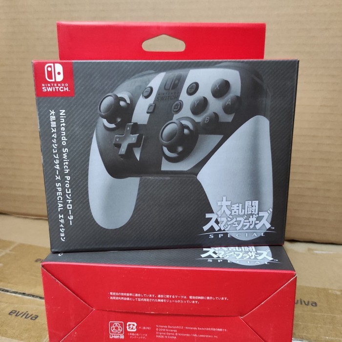 Jual NINTENDO SWITCH PRO CONTROLLER SUPER SMASH BROS ULTIMATE | Shopee Indonesia