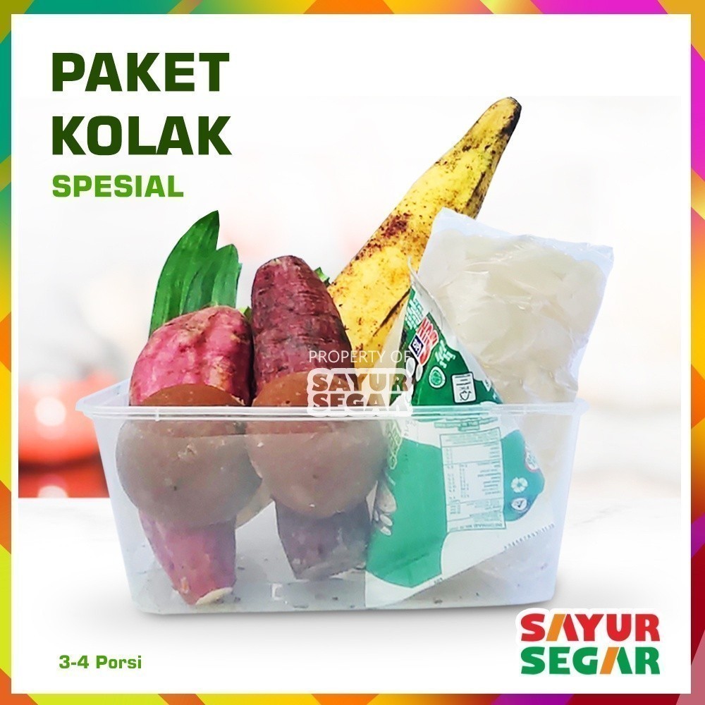 Jual Paket Sayur Kolak Spesial [1 Pack] Kolang Kaling Pisang Ubi ...