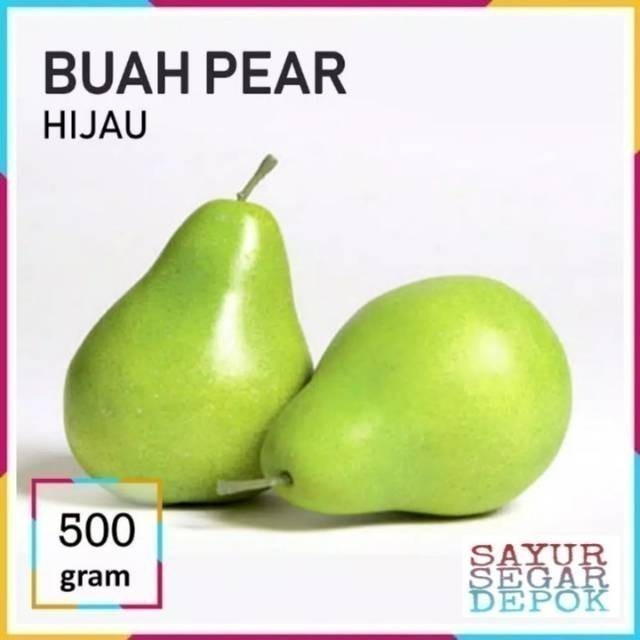 Jual PEAR HIJAU BUAH / BUAH SEGAR | Shopee Indonesia